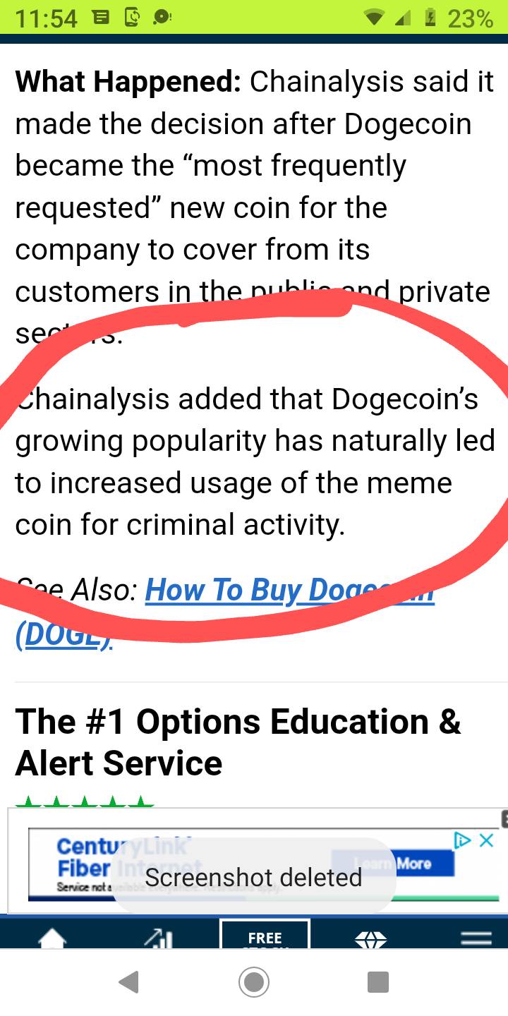 Ok which one of you is using doge for criminal activity!??? | Scrolller