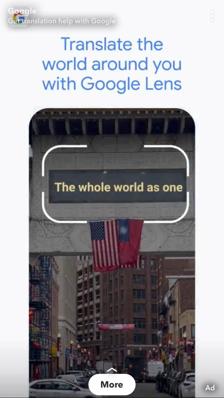 Okay Google Snapchat Ads. We get it, it’s not a country | Scrolller