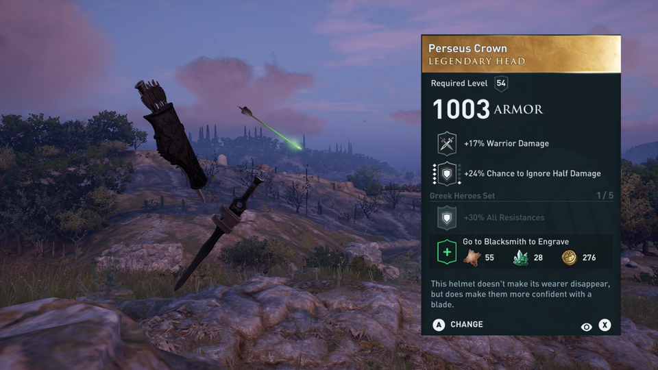 Okay Perseus, the crown 'doesn't make its wearer disappear', whatever you say. | Scrolller