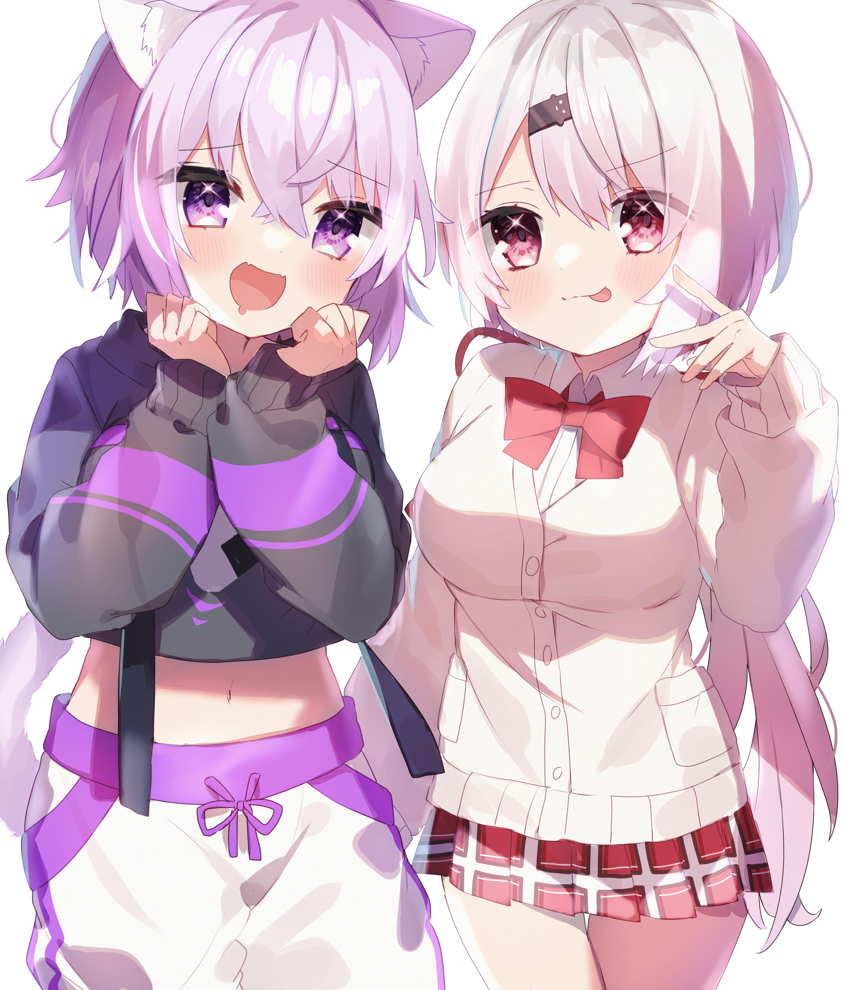 Okayu and Yuika [Hololive x Nijisanji] | Scrolller