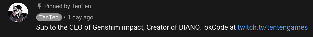 Okcode at twitch.tv/ tentengames | Scrolller