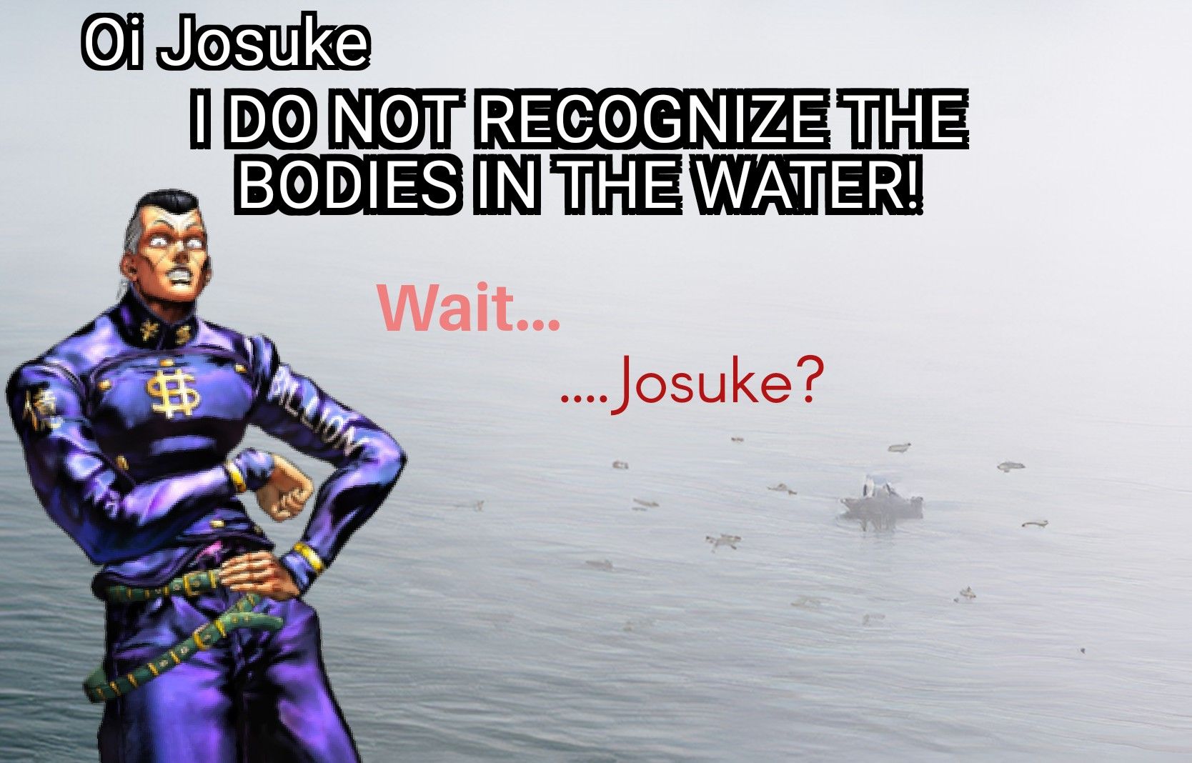 Okuyasu that's not Josuke, oh shit oh fuck. | Scrolller