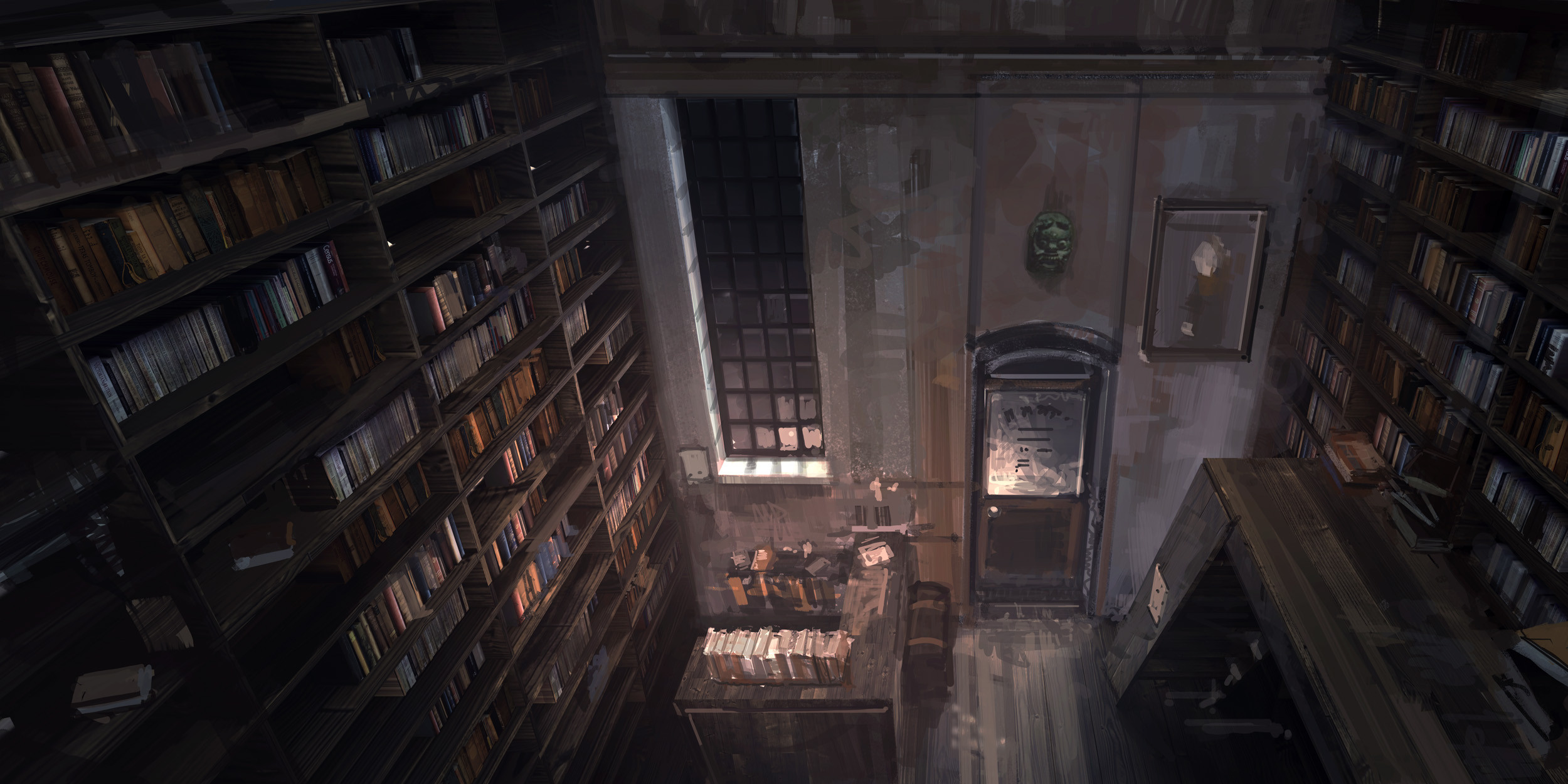 Old Bookshop by Andreas Rocha | Scrolller