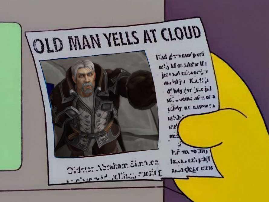Old Man Yells at Cloud | Scrolller