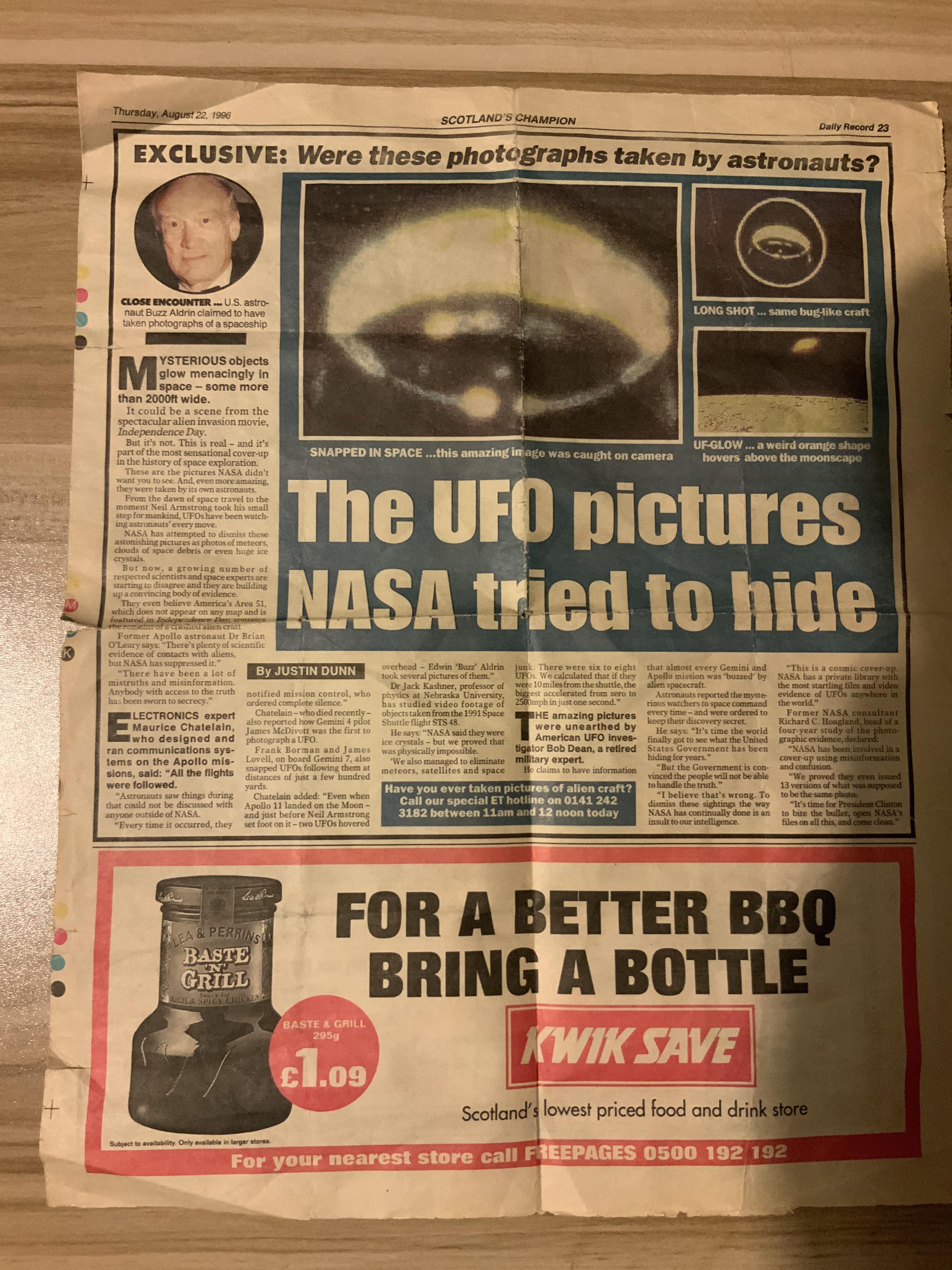 Old Newspaper article from 1996 | Scrolller