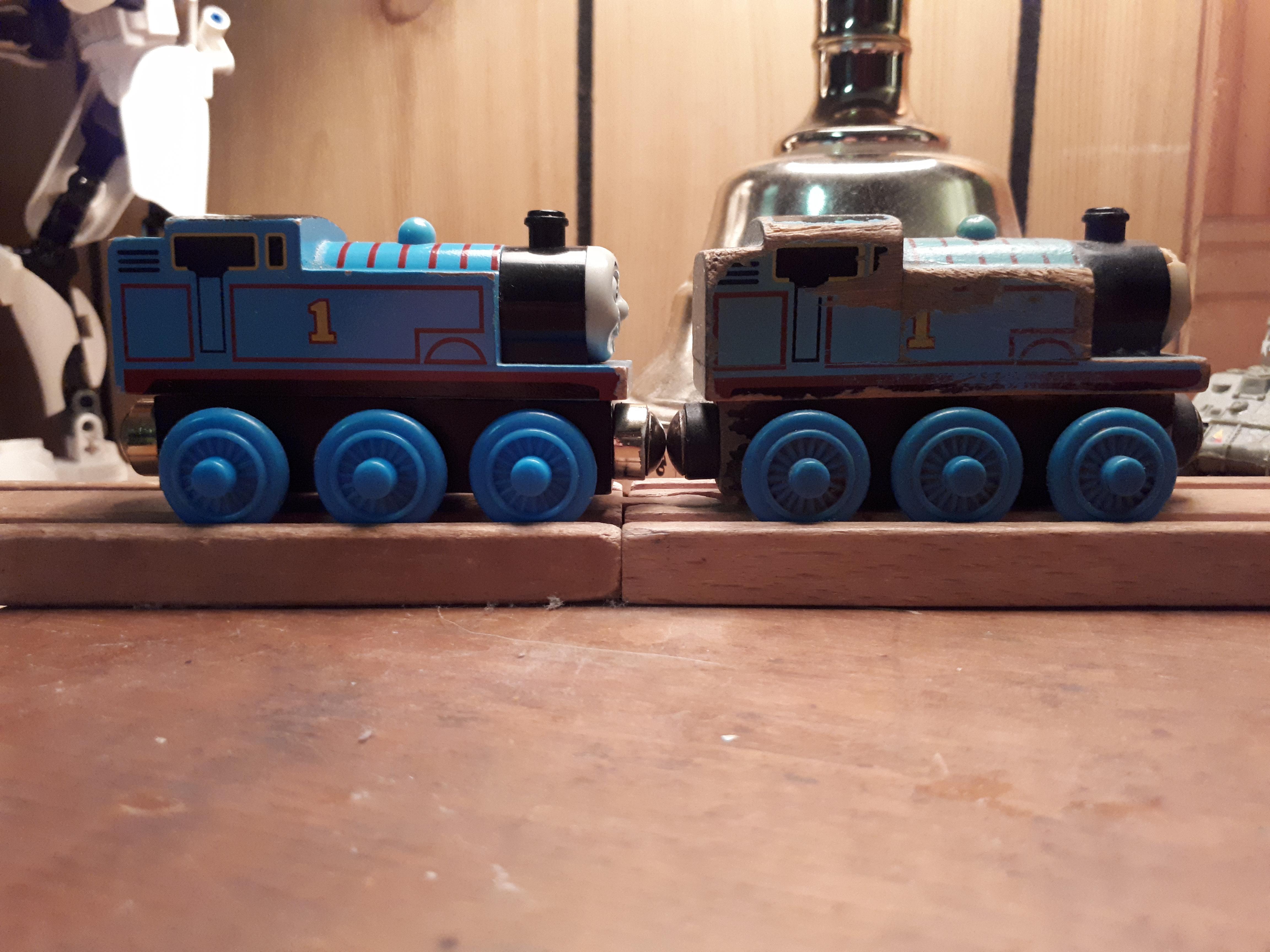Old vs. Relitivly new Thomas | Scrolller