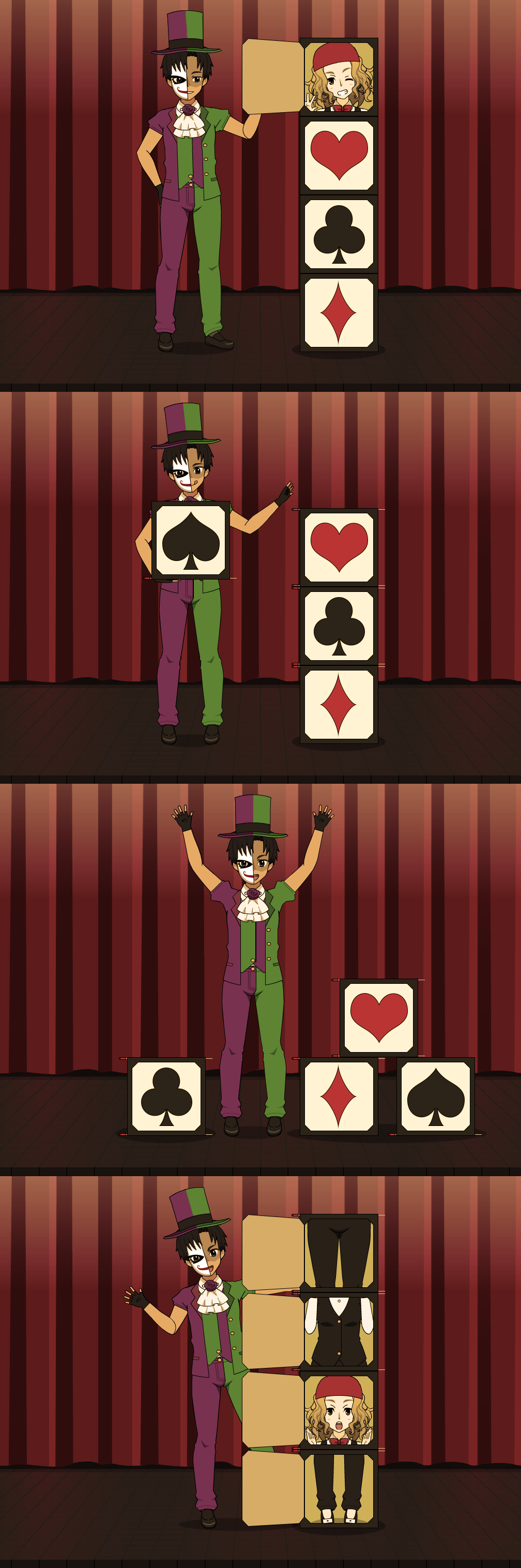 Olga Orly and Mr. Reus - Mismade Lady Illusion! | Scrolller