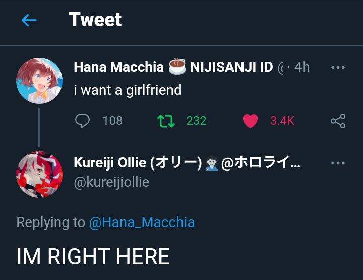 Ollie is expanding her harem to Nijisanji | Scrolller