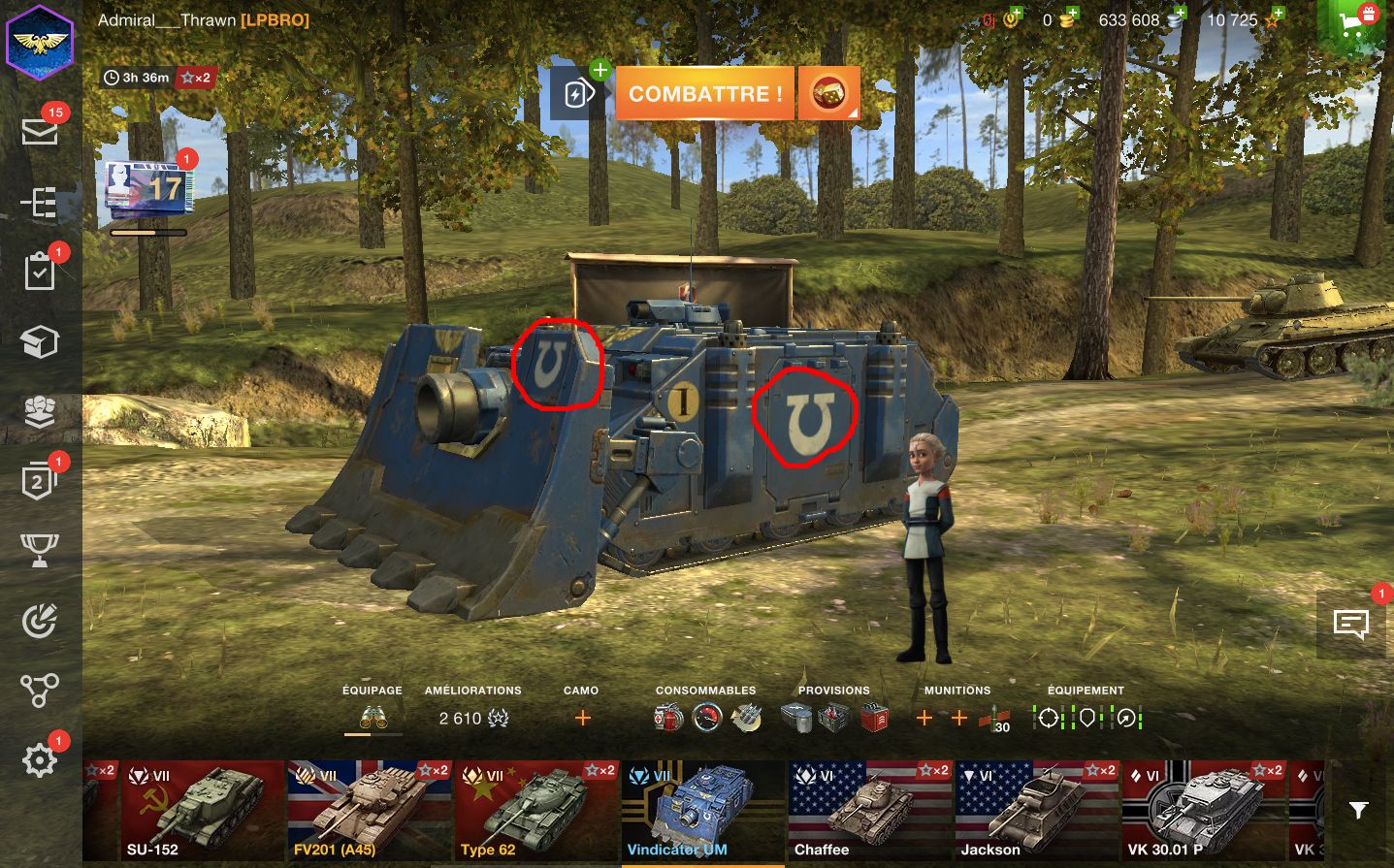 OMEGA's vehicule in World of Tanks... Ω | Scrolller
