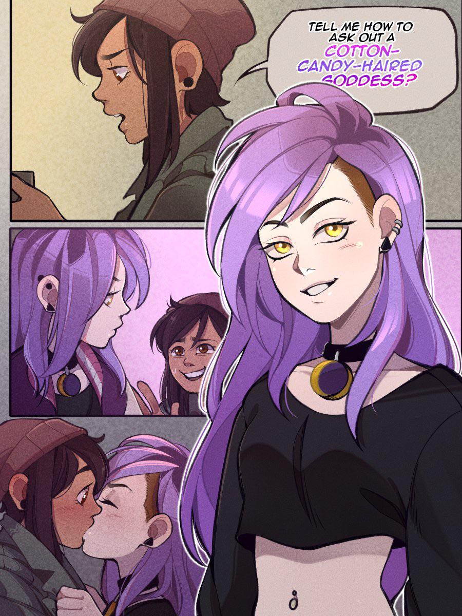 [Omychan2] Cotton-candy-haired Goddess 💜 | Scrolller