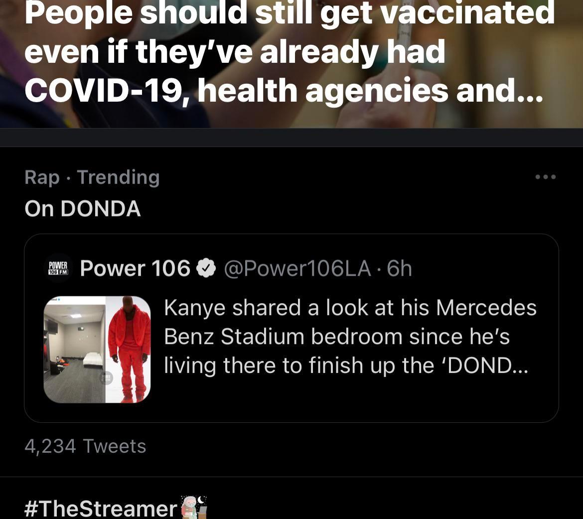 “On DONDA” is trending on Twitter | Scrolller