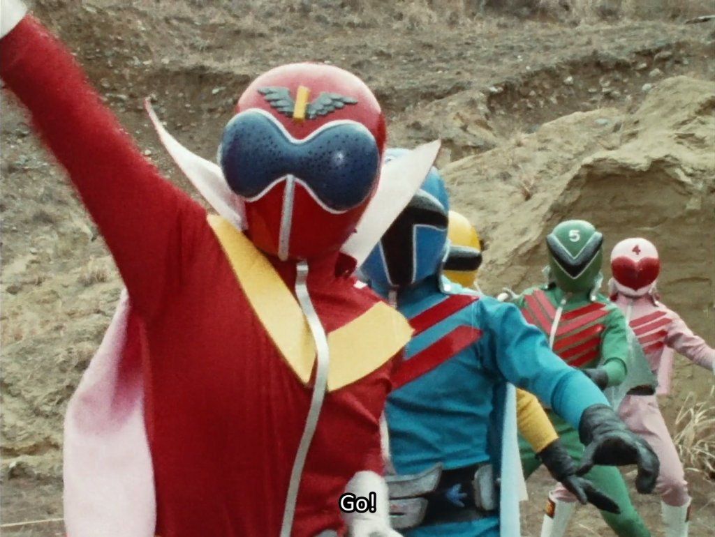 On this day in 1975 the first episode of Gorenger was aired. Happy birthday Super Sentai ...