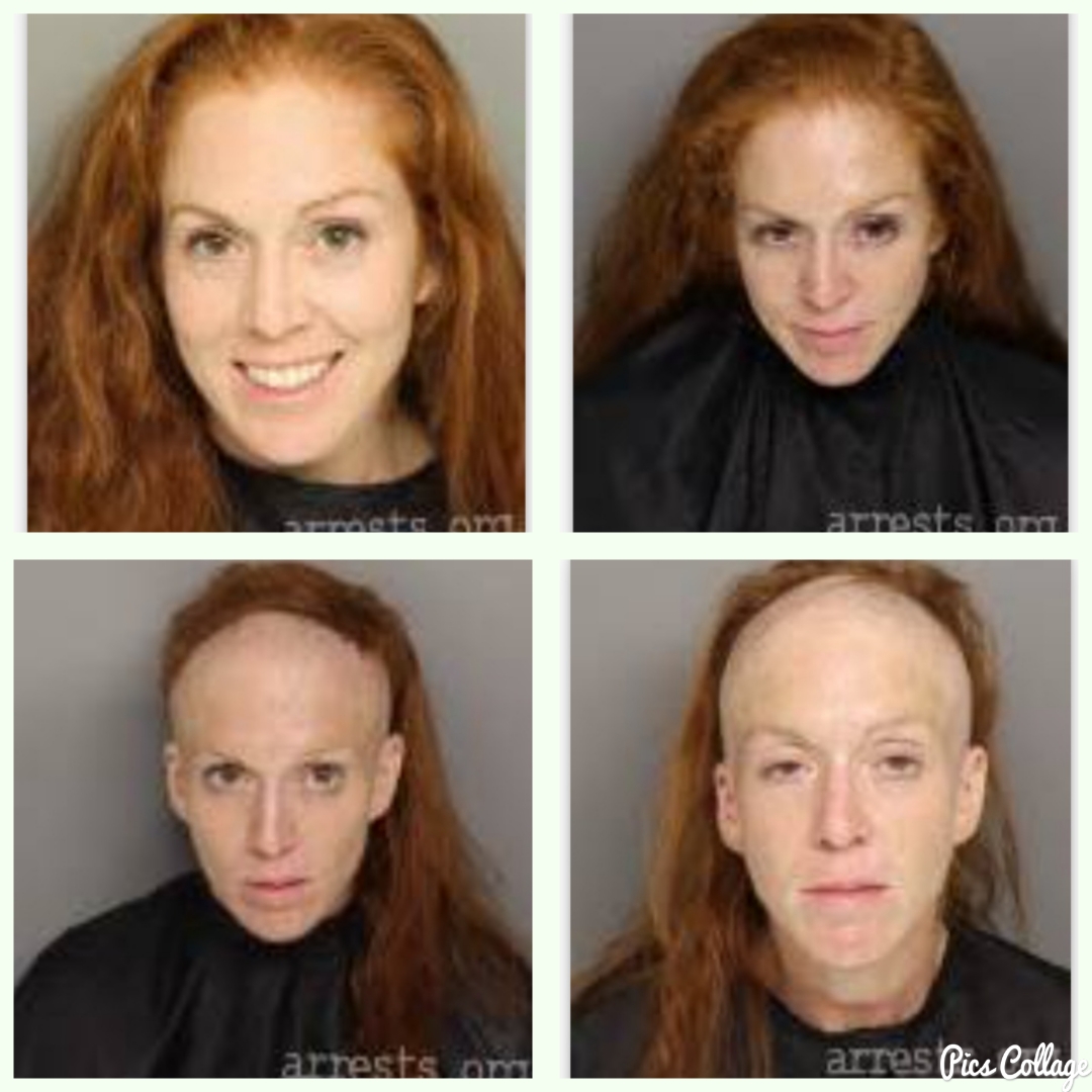 One girl, four mugshots. | Scrolller