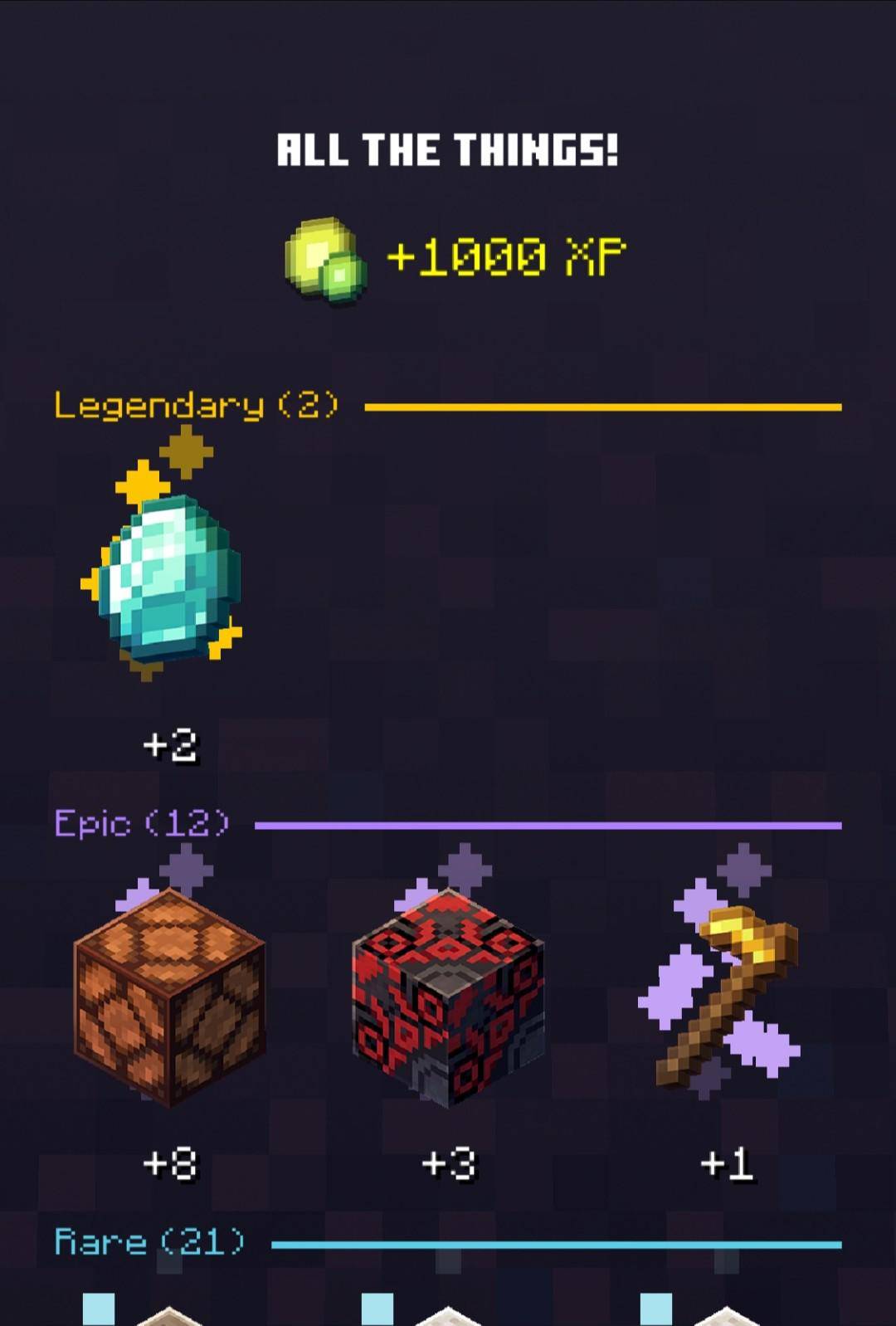 One hell of a rare adventure, a 1000 exp. It was atleast around 25 skeletons. | Scrolller