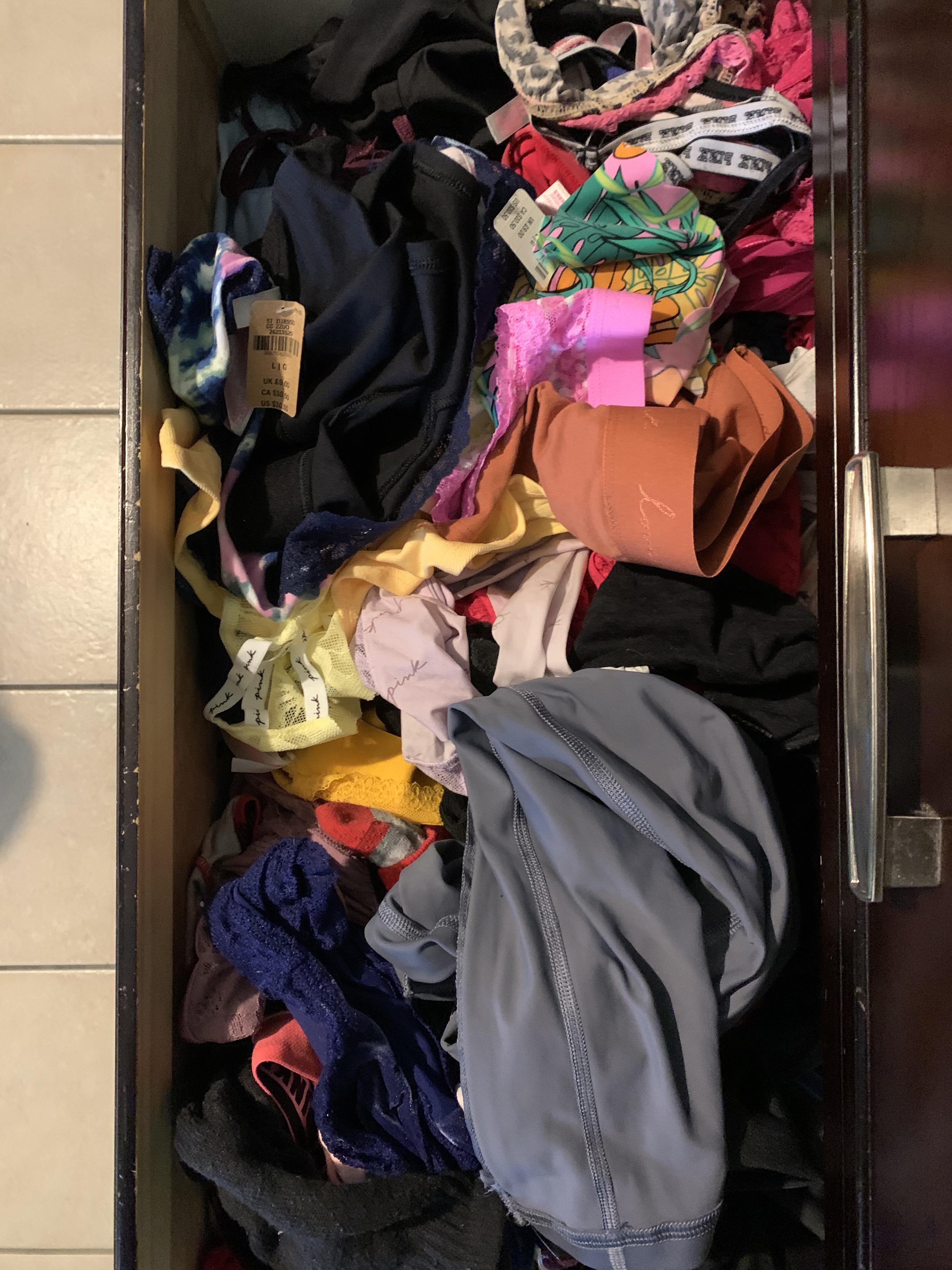One of her panty drawers | Scrolller