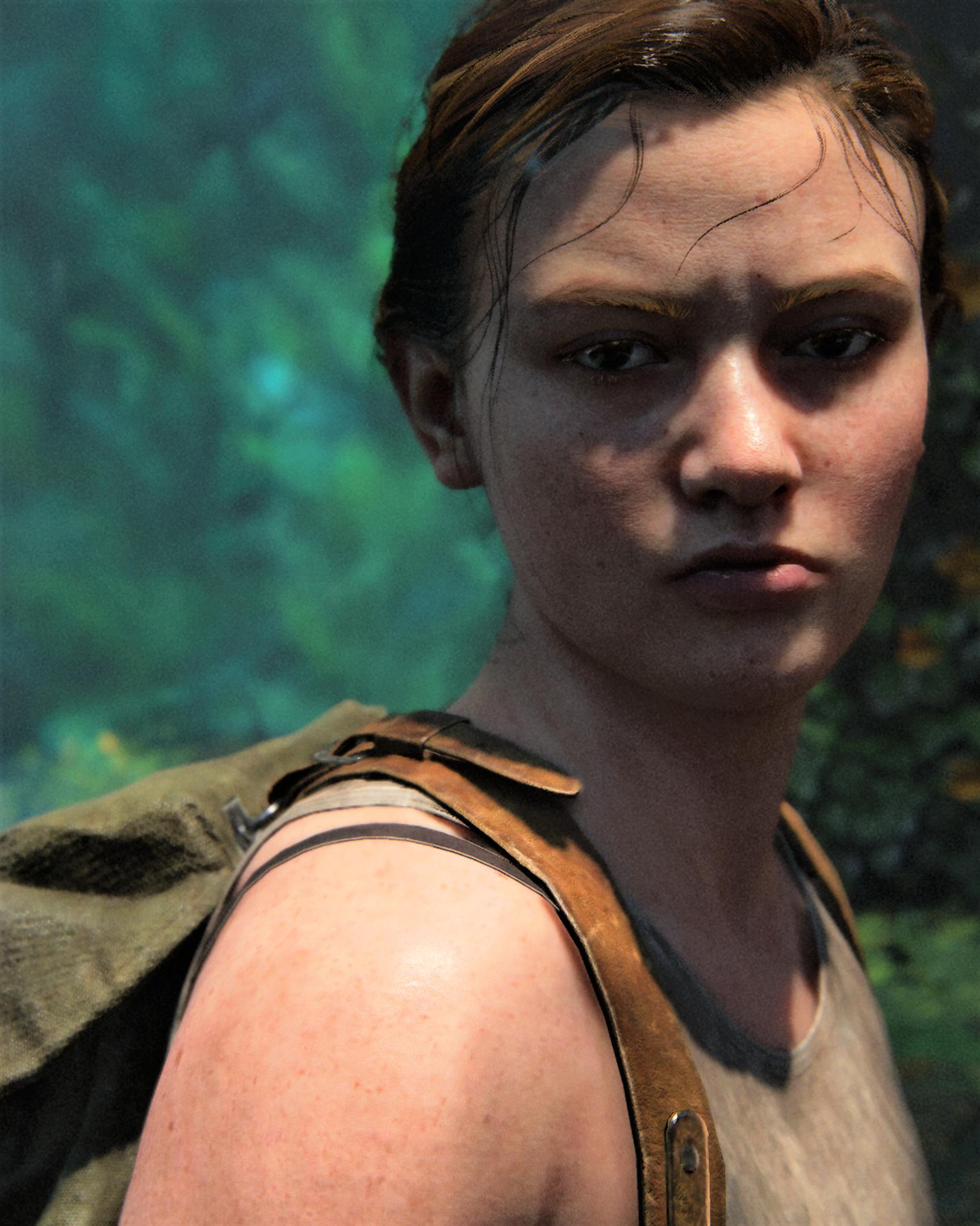 One of my absolute favorite shots from Part 2 -- young Abby | Scrolller