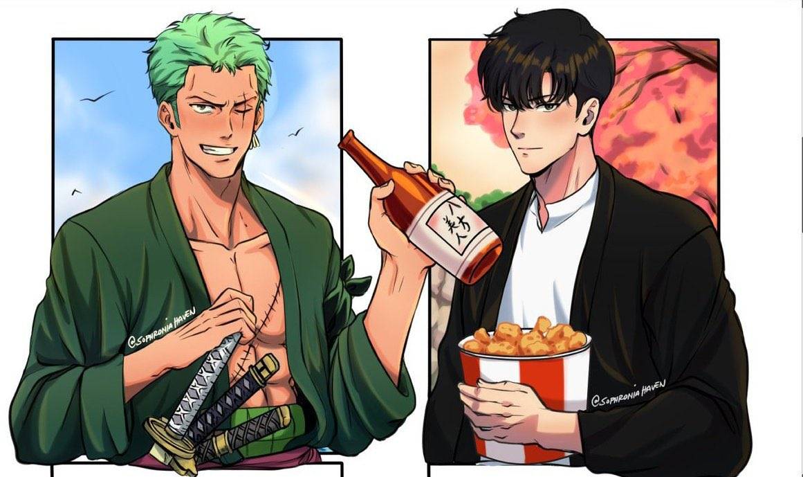 One piece X Solo Leveling | Scrolller