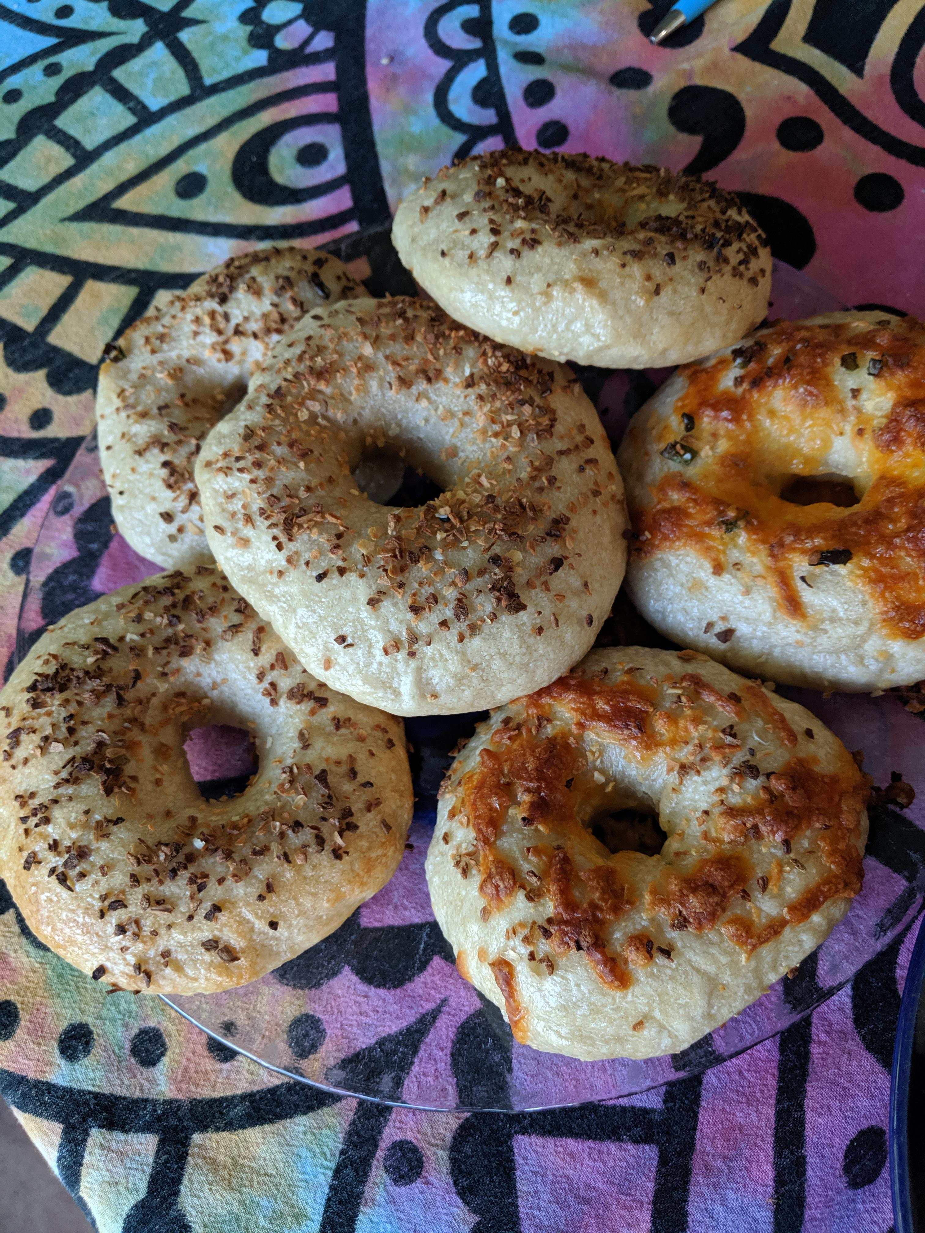 One small bagel for me, one giant breakfast for one man | Scrolller