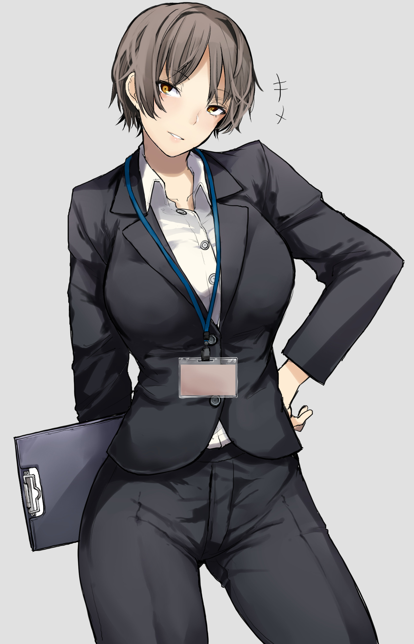 Oneesan in a pantsuit | Scrolller
