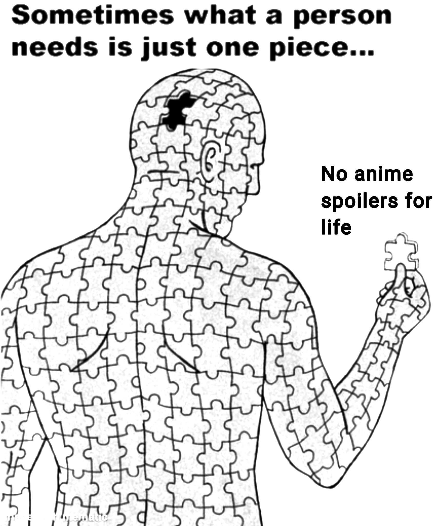 Only one piece ..... | Scrolller