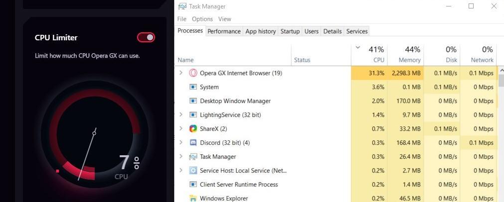 Opera GX Hogging A Lot of CPU Usage & Lying About it... (This is only using 1 Tab) | Scrolller