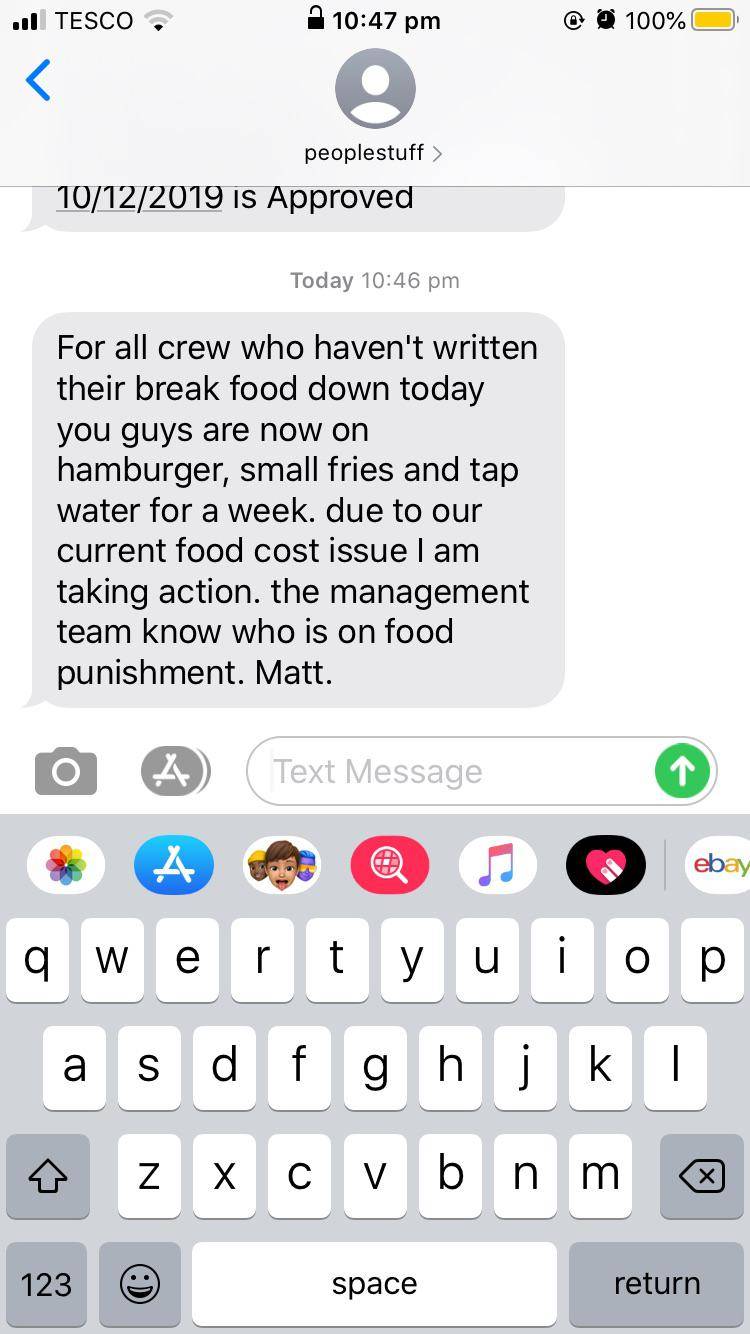 opinions? pretty out of order imo | Scrolller