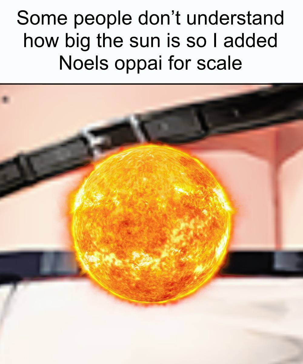 Oppai added for scale | Scrolller