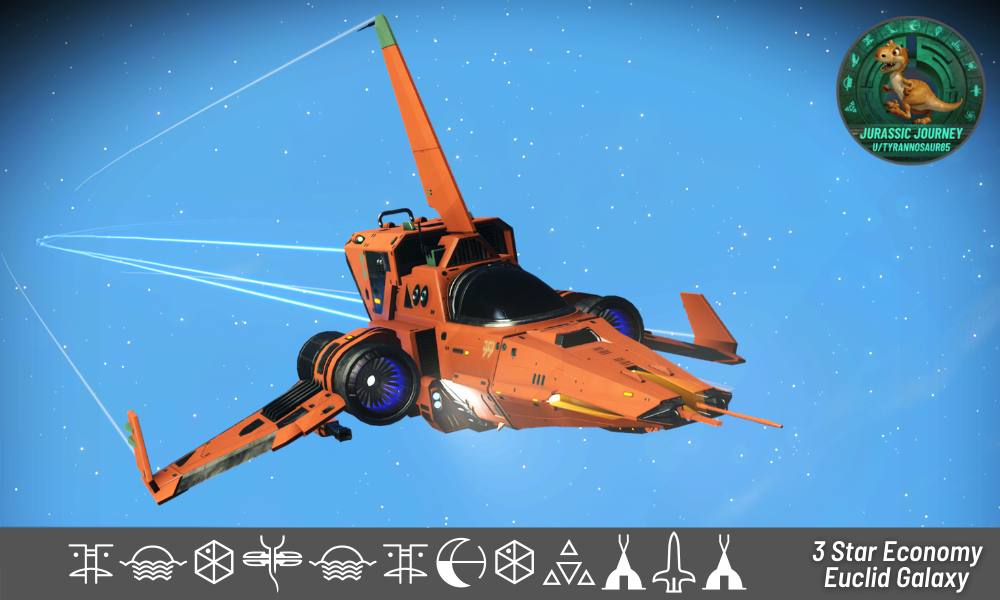 Orange with Green accents Stubby Vector Fighter. | Scrolller