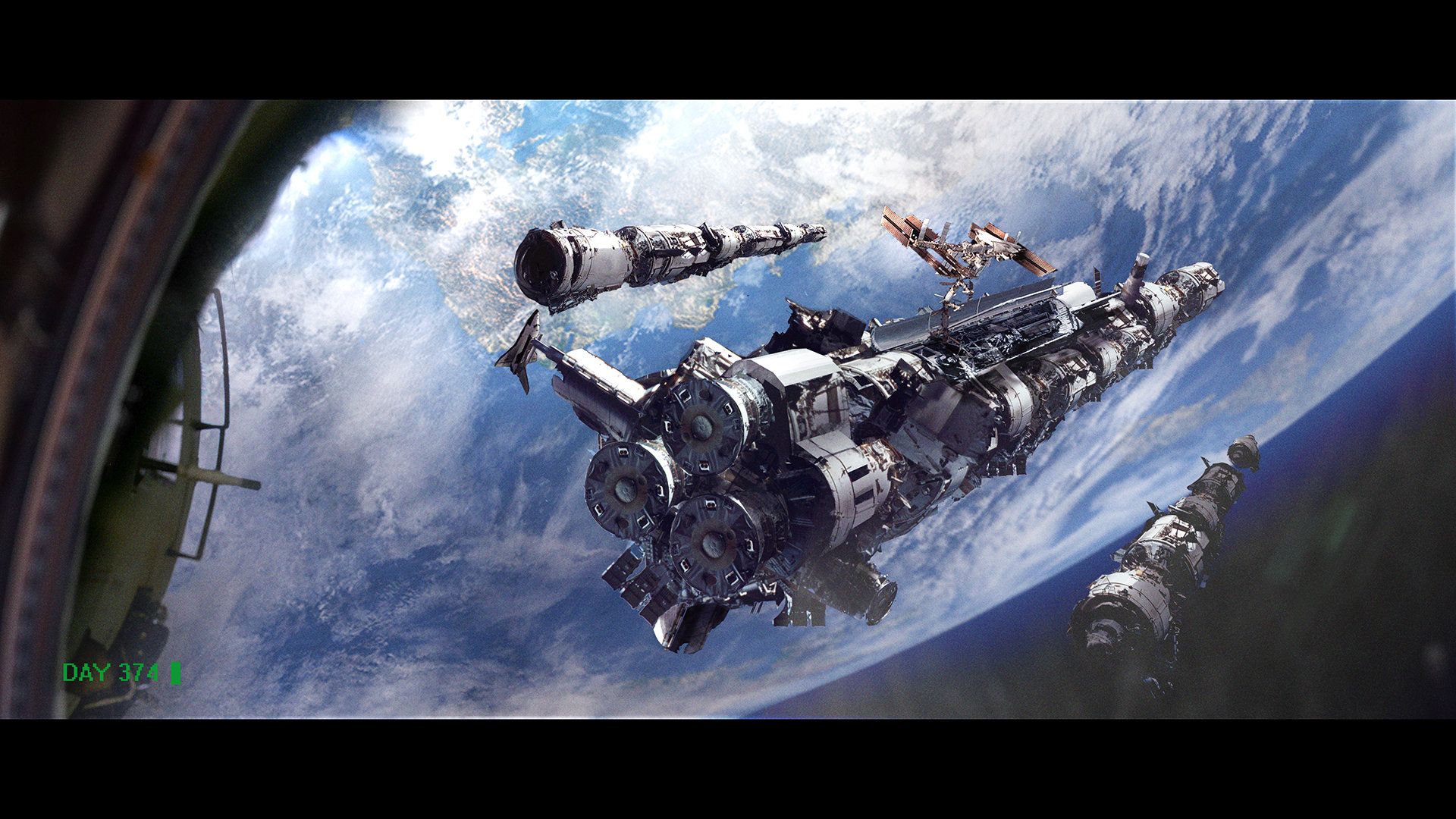 Orbital construction site by Tony Zhou Shuo | Scrolller