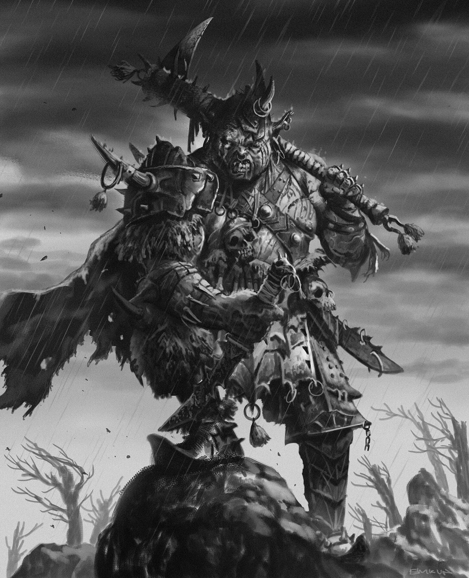 Orc 2 by Emilio R. Camarena | Scrolller