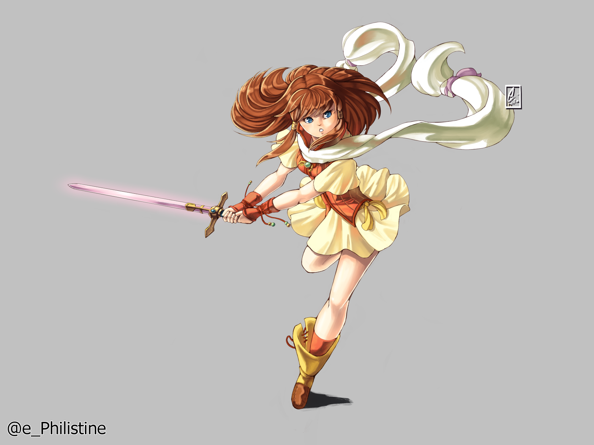 [Original Art] Little Valkyrie, Mist | Scrolller