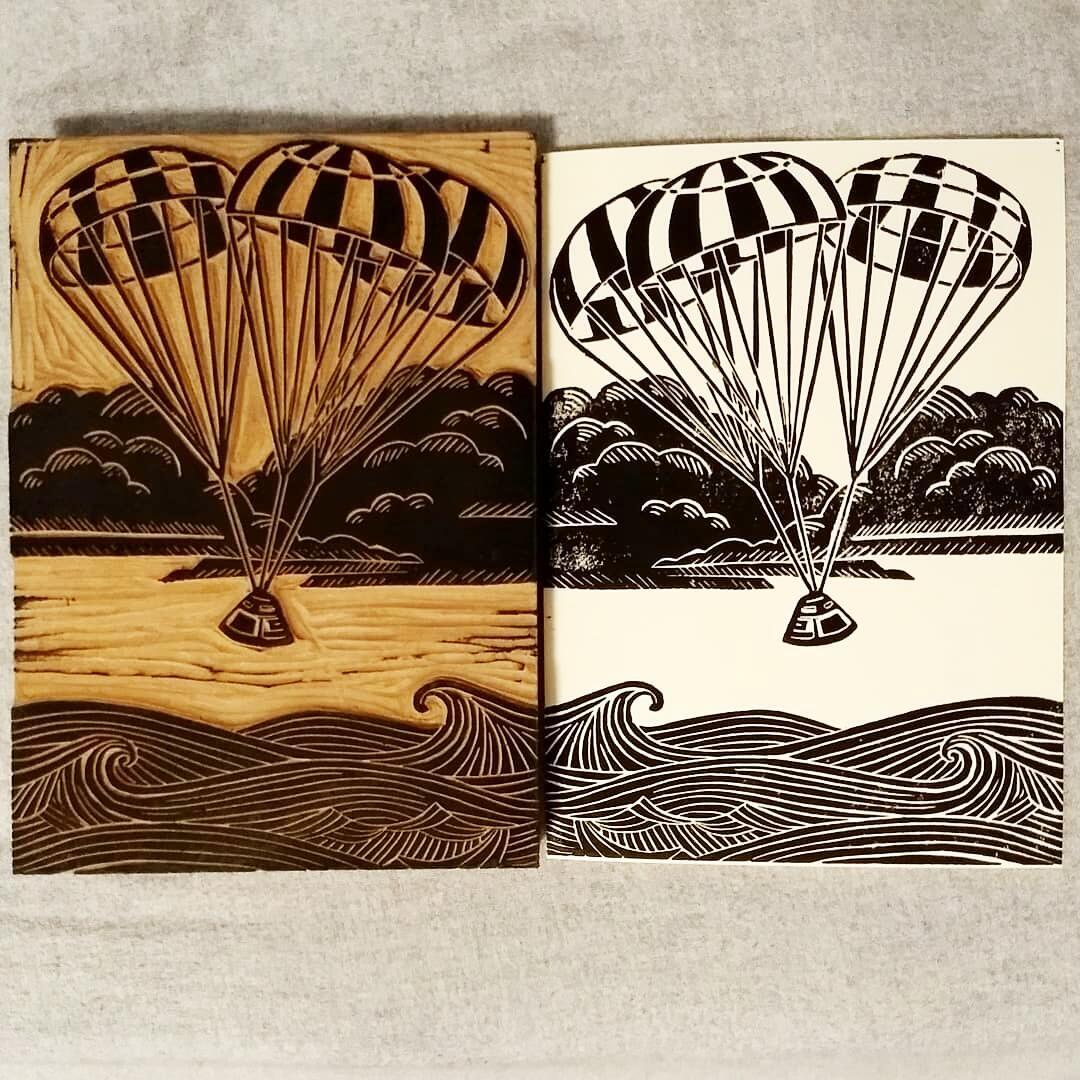 Orion Landing - Blockprint | Scrolller