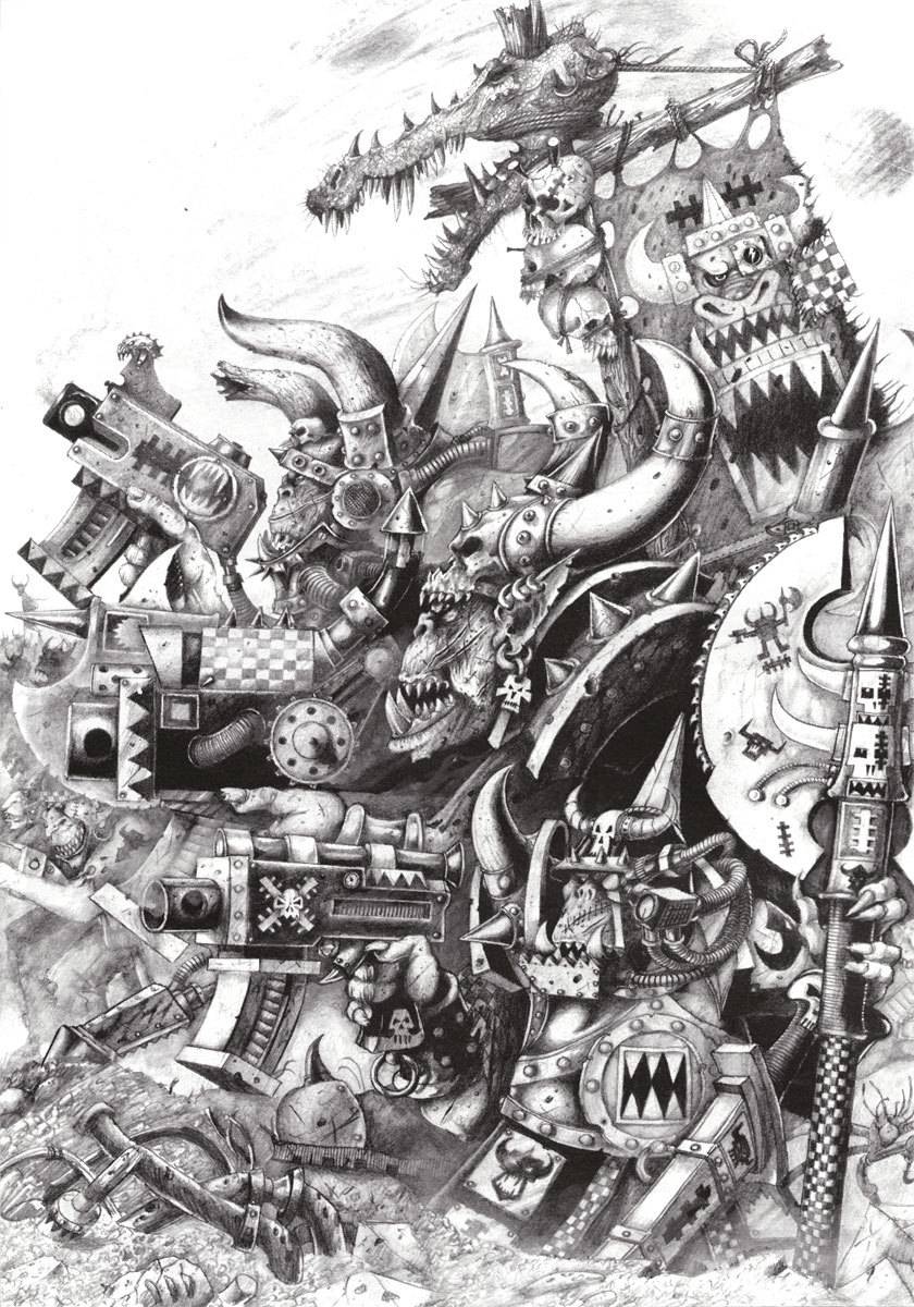 Orks by John Blanche | Scrolller