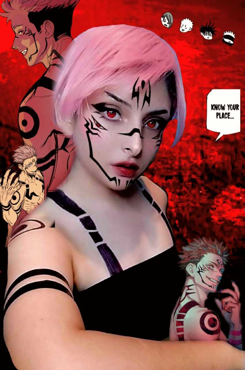 Otenba_cosplay as Sukuna [self] | Scrolller