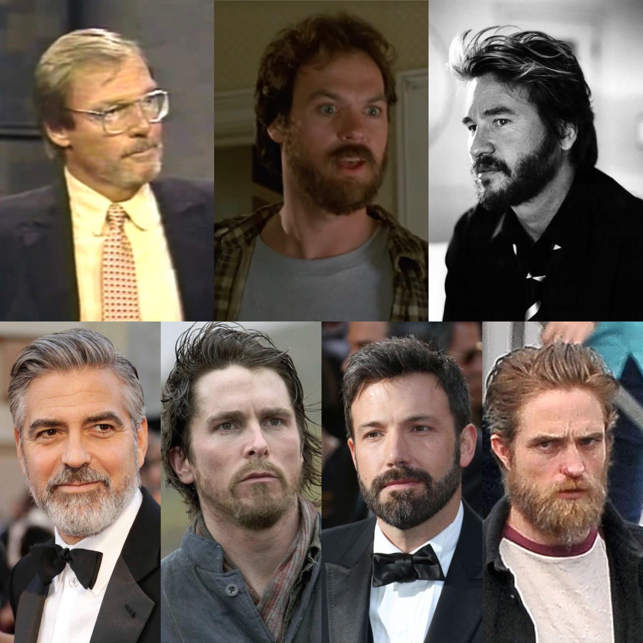 OTHER: Wanted to see the kind of beards each Batman could grow if we saw them explore the world ...