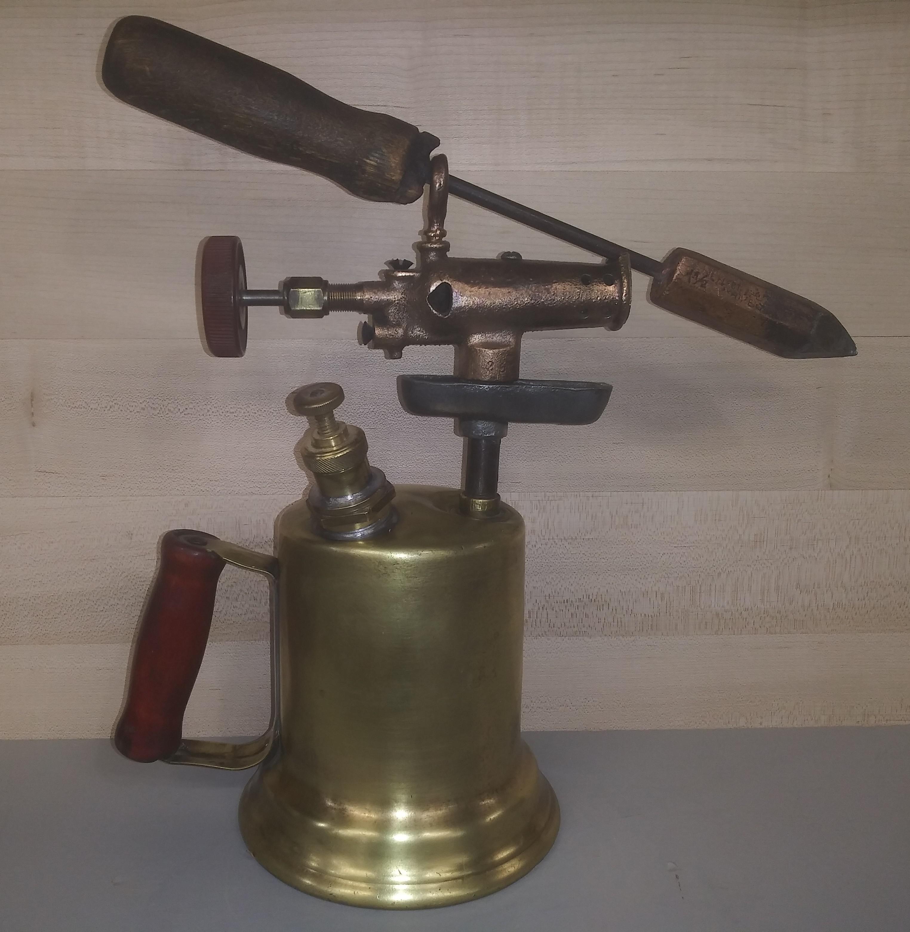 Otto Bernz blow torch with soldering iron. | Scrolller