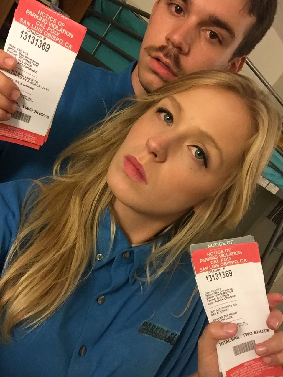 Our costumes spooked many Cal Poly students last night | Scrolller