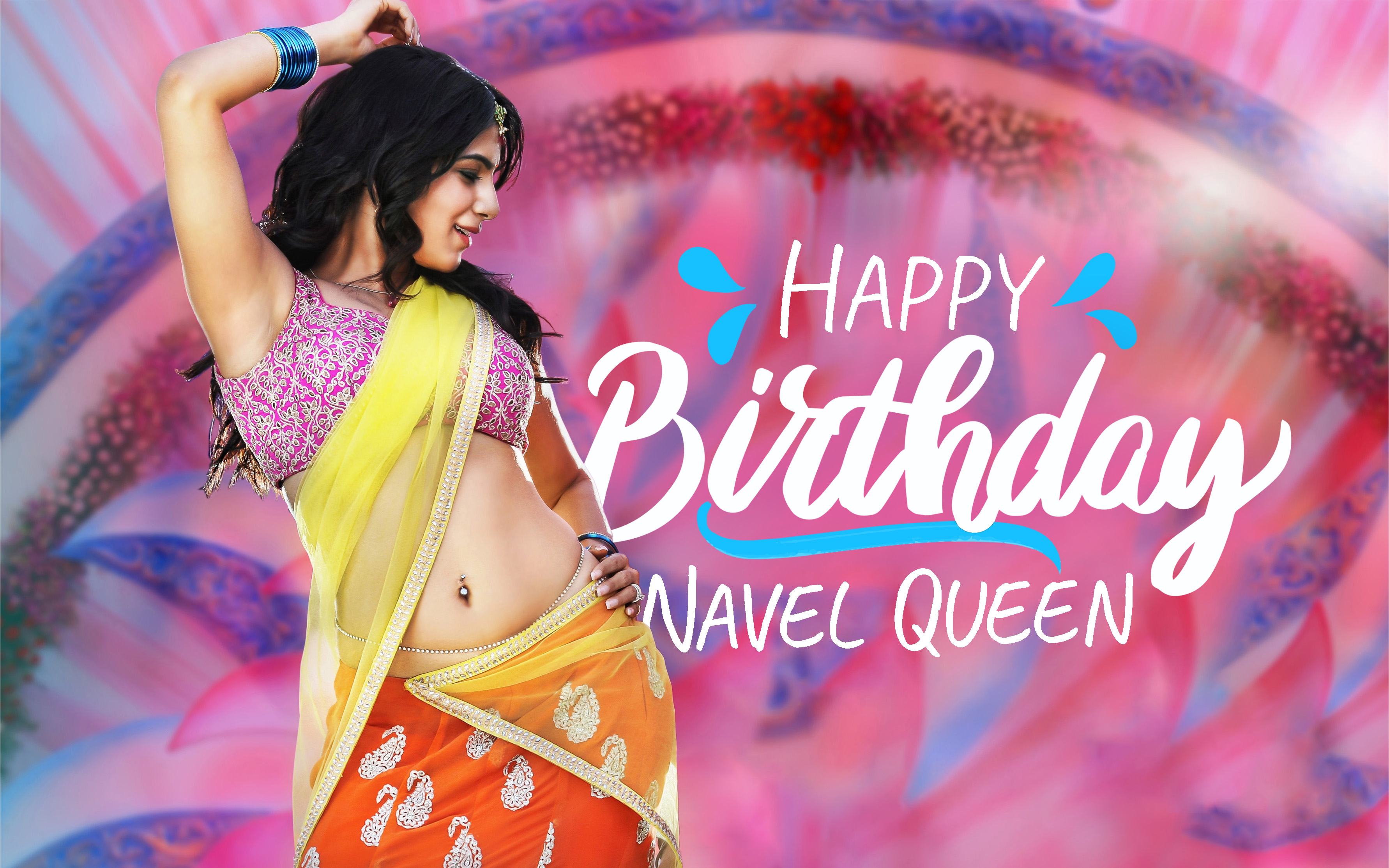 Our navel queen turns 34 today! Many happy returns of the day to her from this community... 🥳🥳🥳 ...