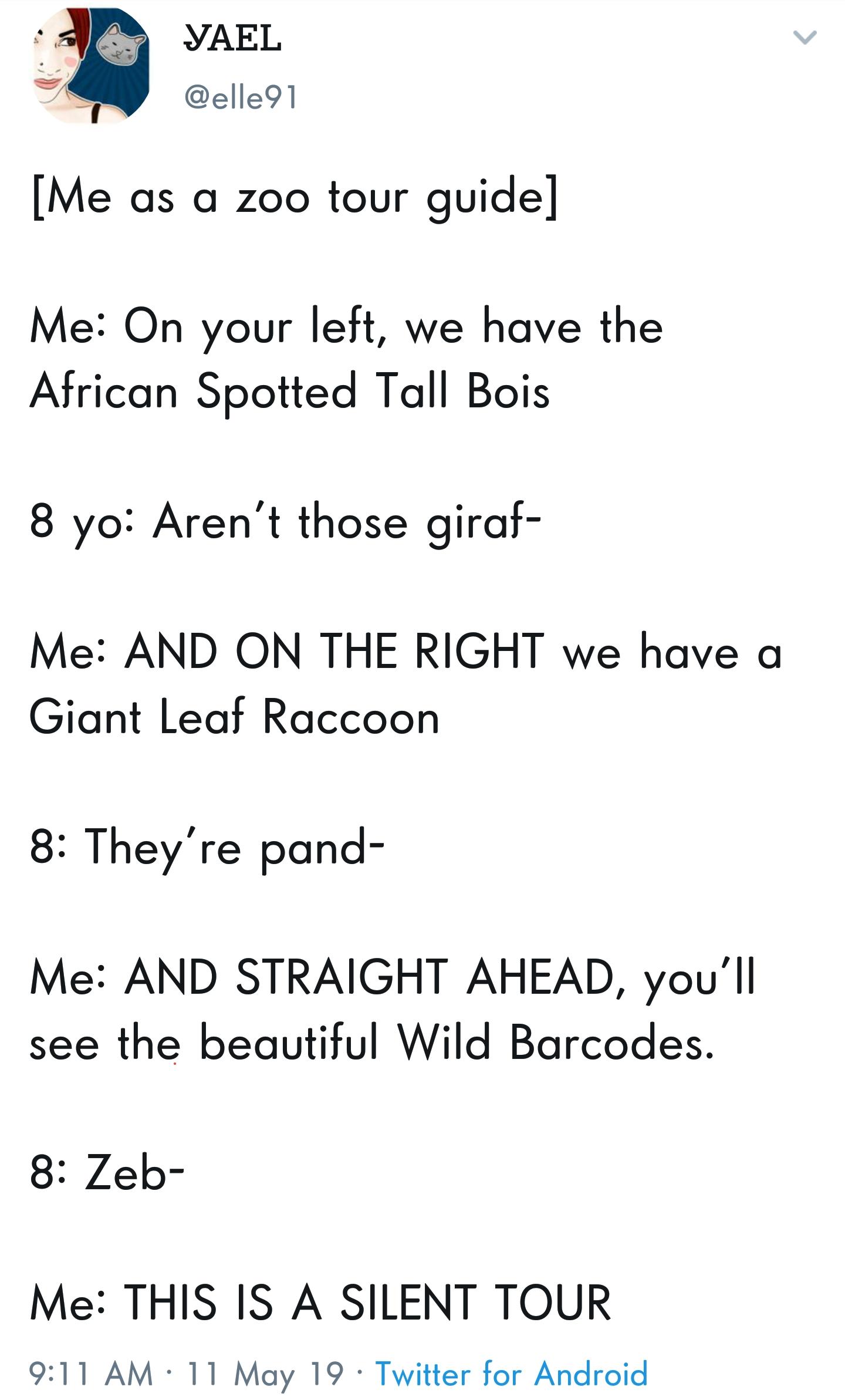 Our official tour guide. | Scrolller