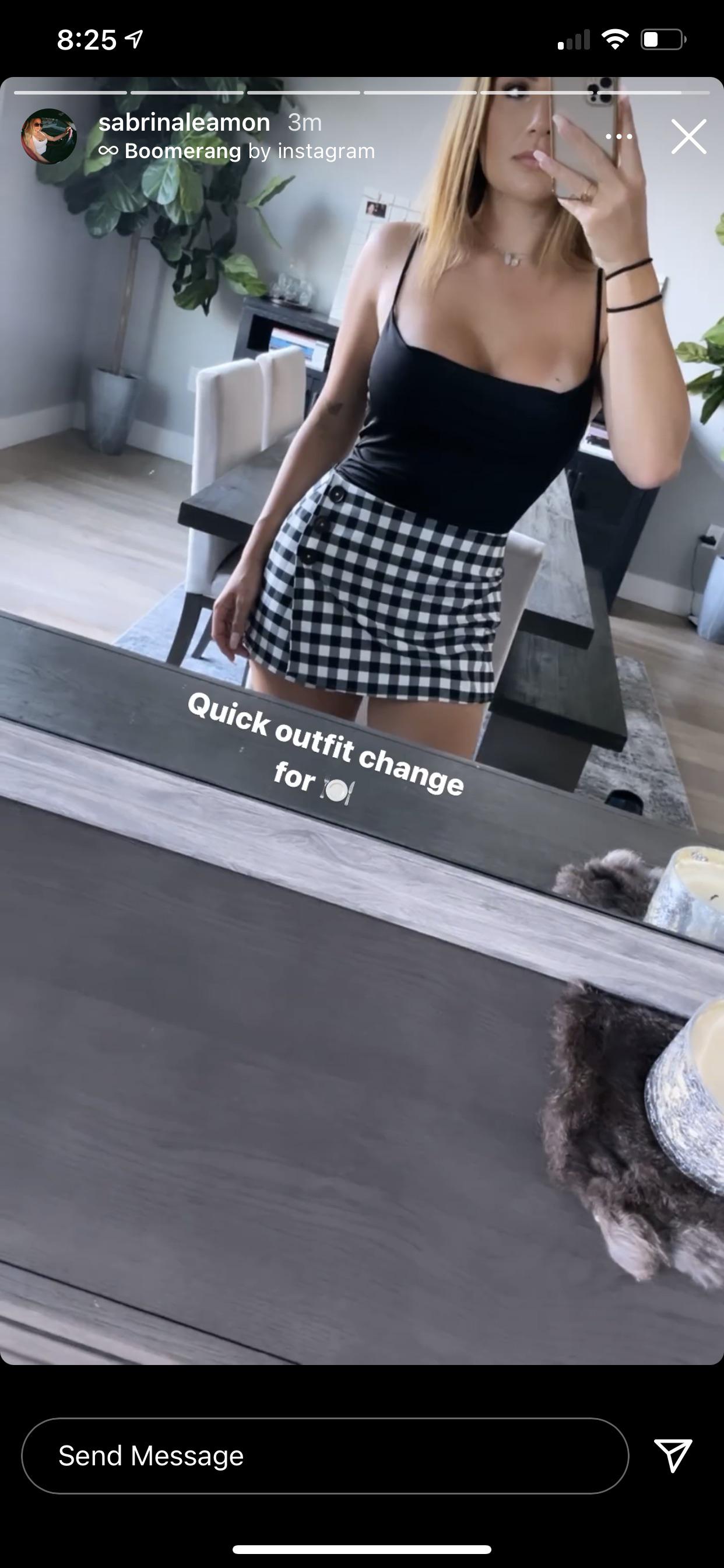 Outfit change Ig story | Scrolller