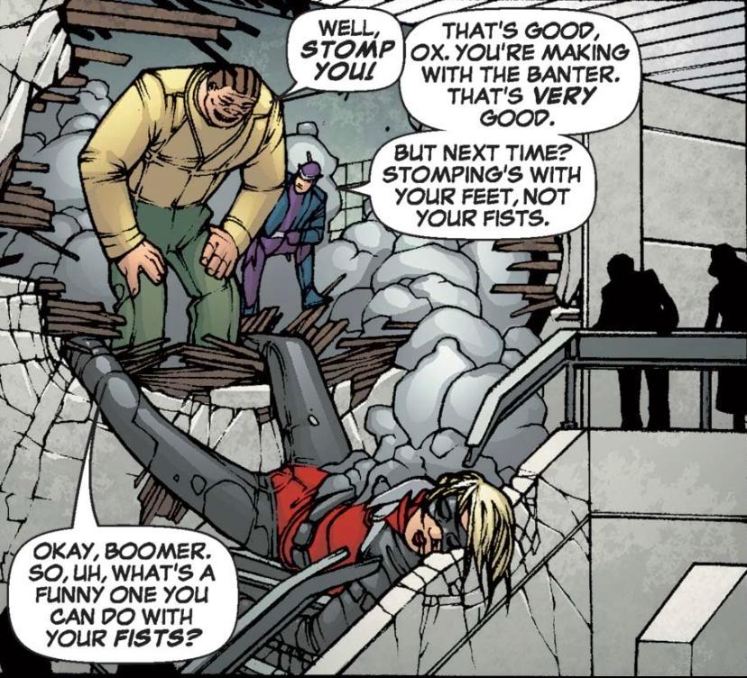 Ox using "ok boomer" before it was cool. She-Hulk (2005) #1 | Scrolller