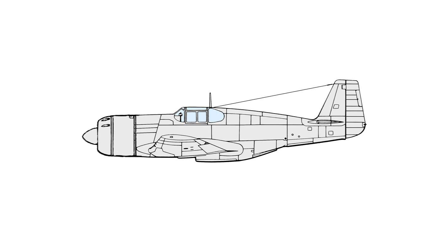 P-51A given to the Soviets, and had its faulty Allison V-1710 engine swapped for a Shvetsov M ...