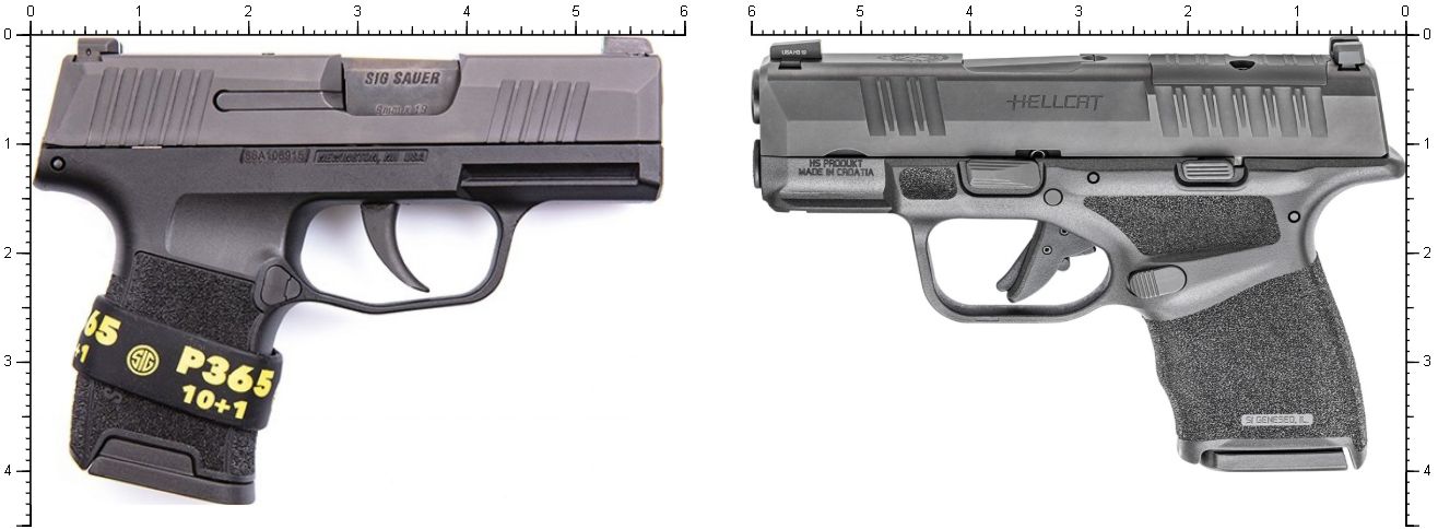 P365 vs Hellcat Size Comparison | Scrolller