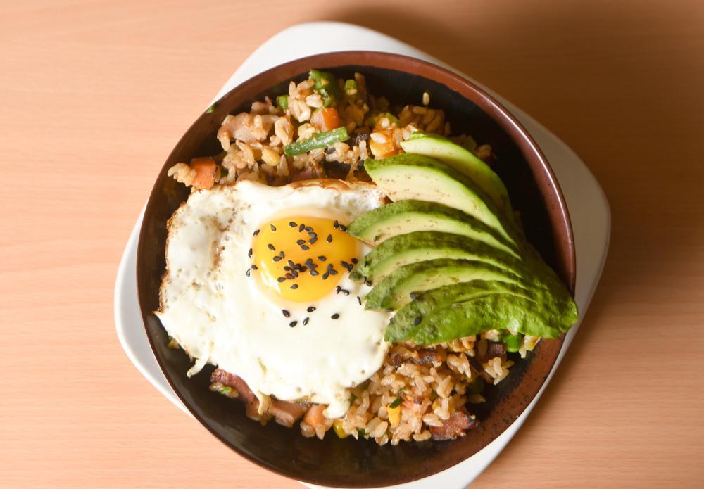 Pacific Rim bacon-fried rice at Live Oak Cafe in Santa Barbara | Scrolller