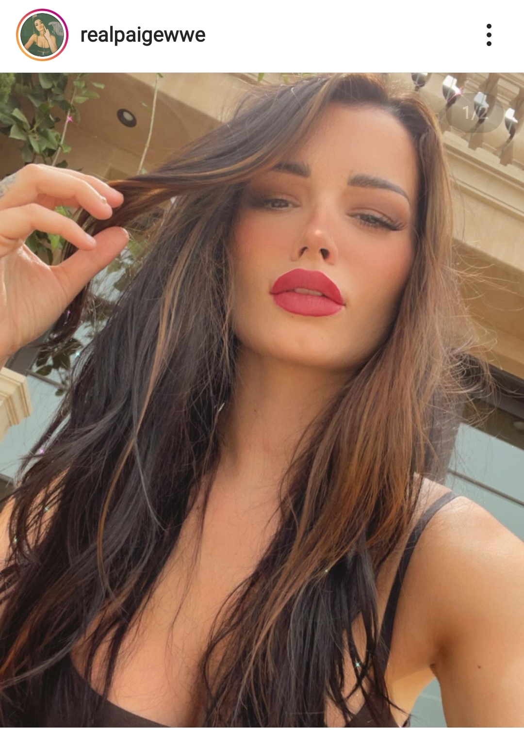 Paige's newest insta post has got my cock throbbing | Scrolller