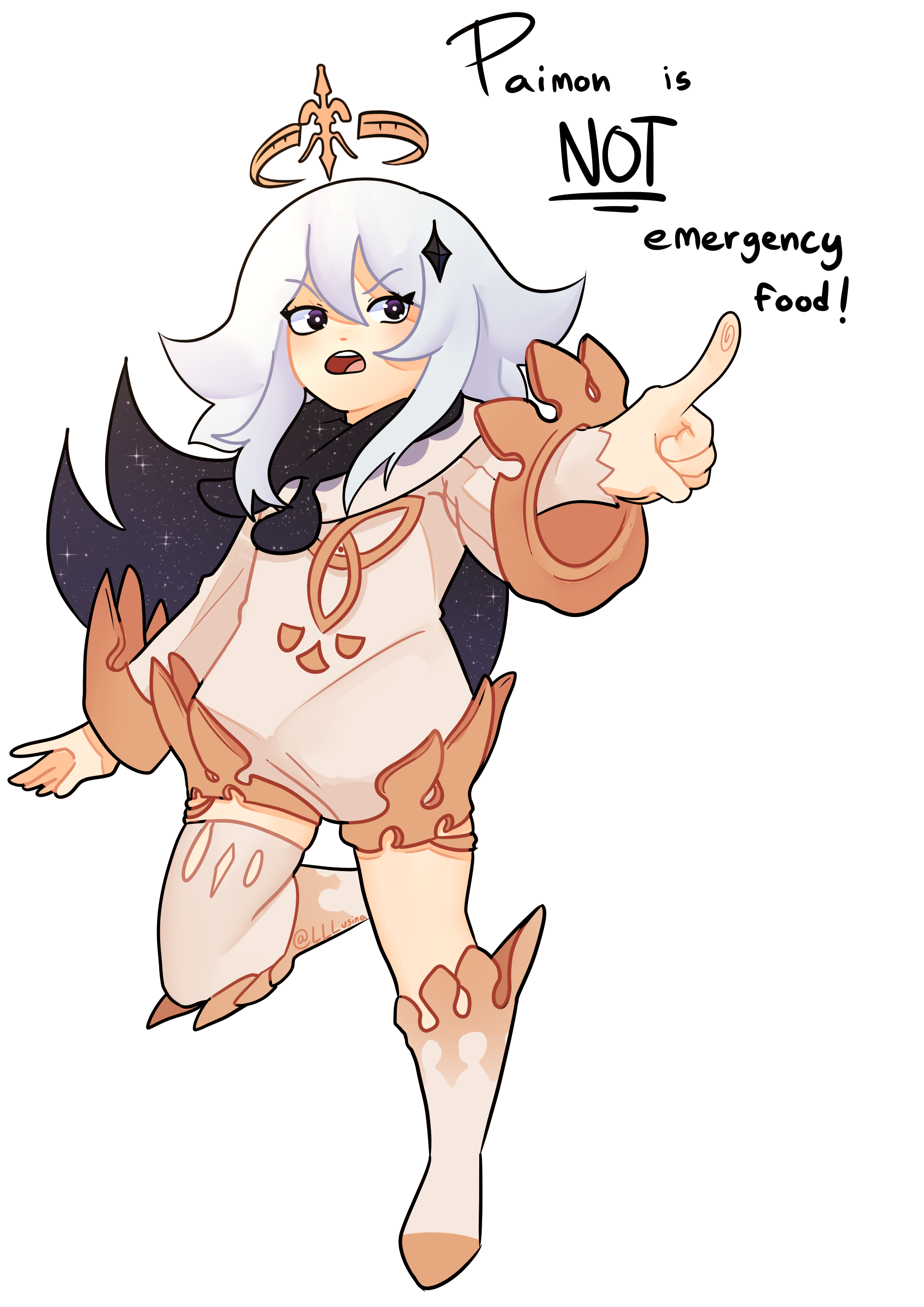 Paimon is NOT emergency food! | Scrolller