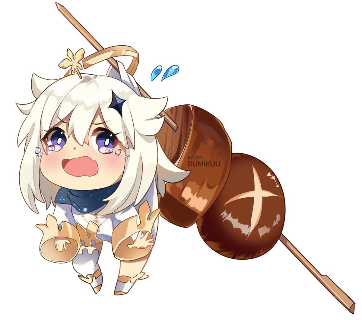 Paimon on a Stick | Scrolller