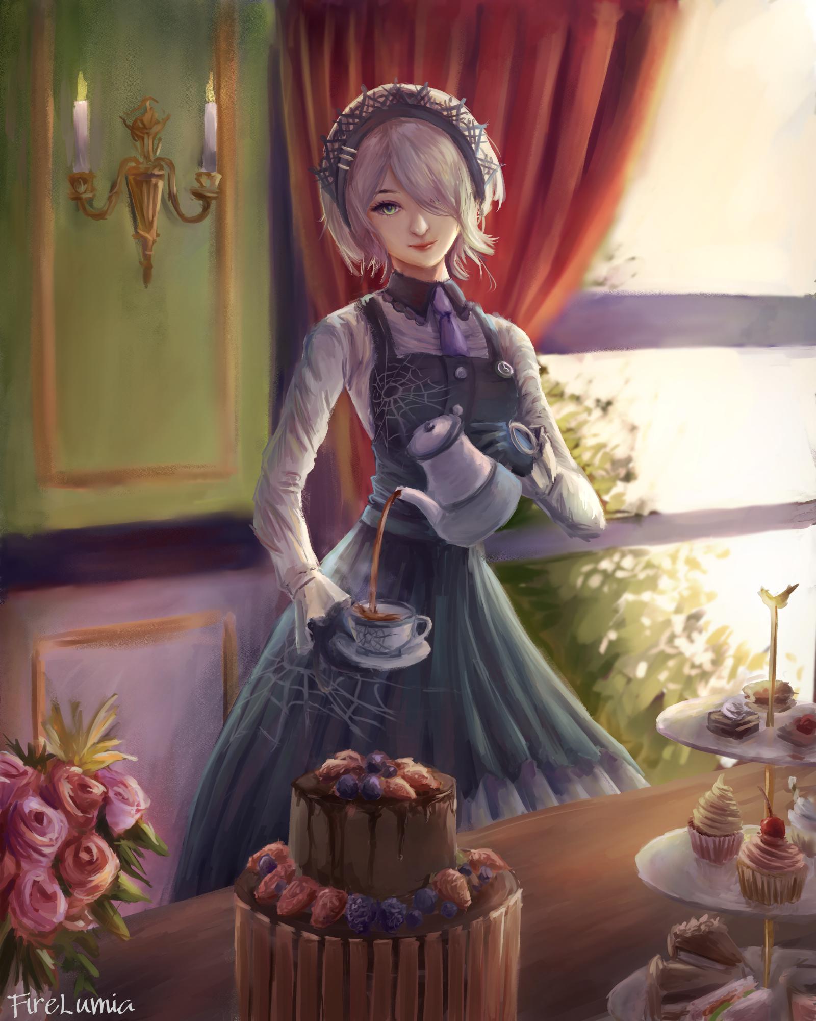 Painting Danganronpa Girls 03 - Kirumi Tojo | Scrolller