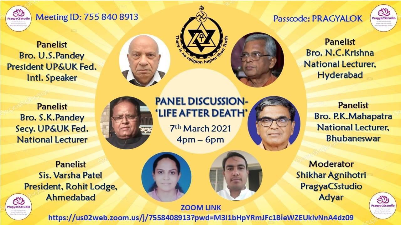 Panel discussion life after death. | Scrolller