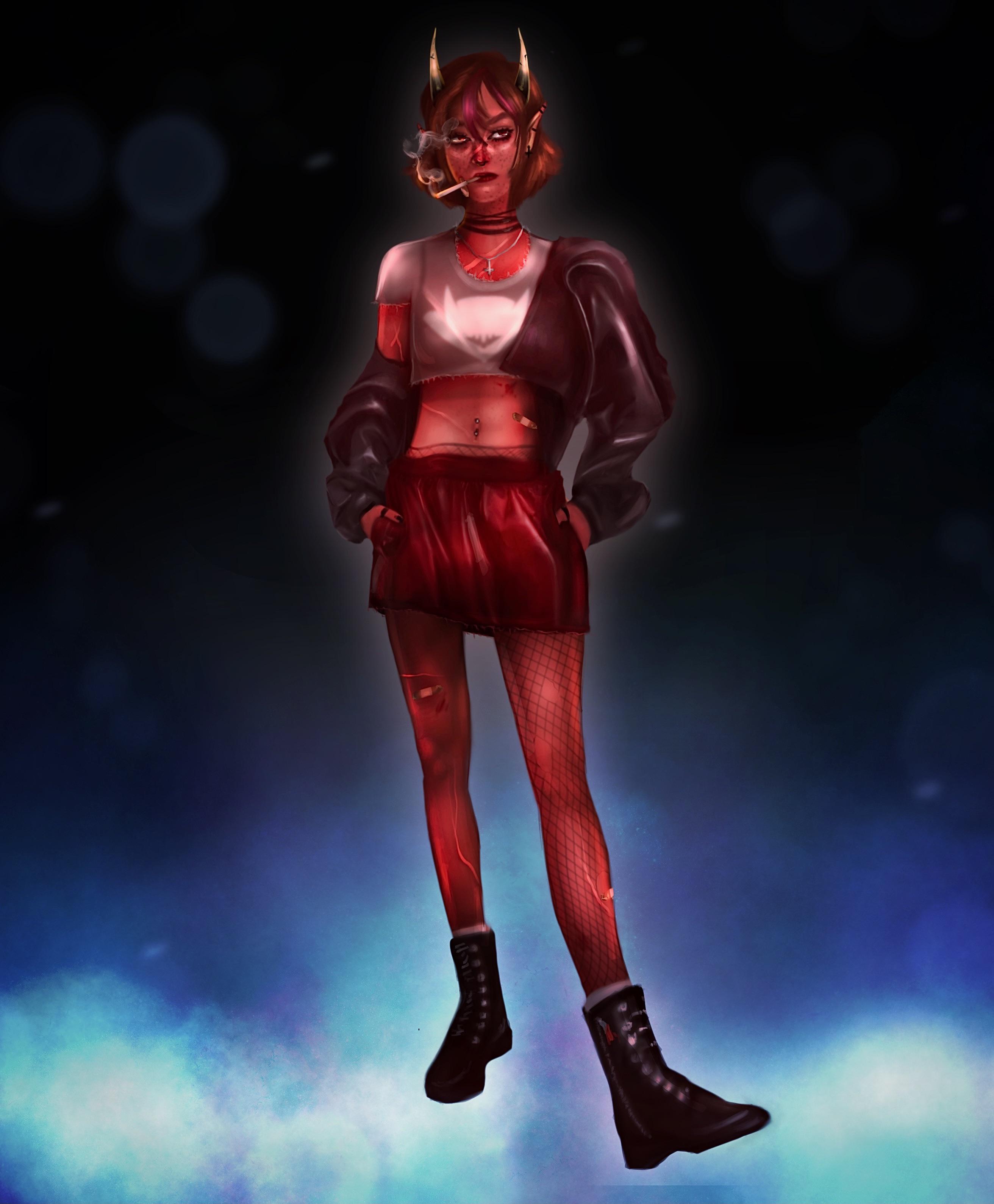 Part 2 of me Drawing the Fantasy High Cast Here’s Fig! | Scrolller